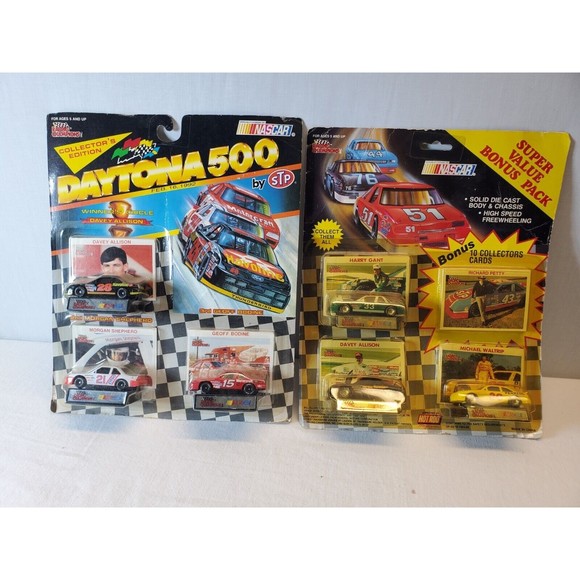 Other | Vintage Racing Champions Collectors 6 Cars 16 Cards New Old ...